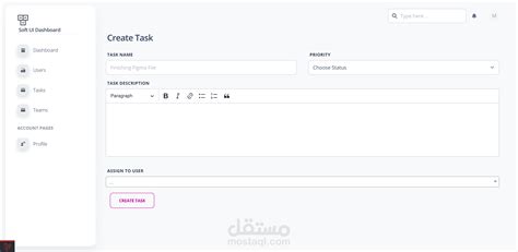Simple Task Management System مستقل