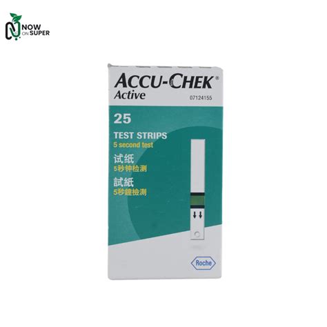 Accu Chek Active 25 Test Strips Now On Super