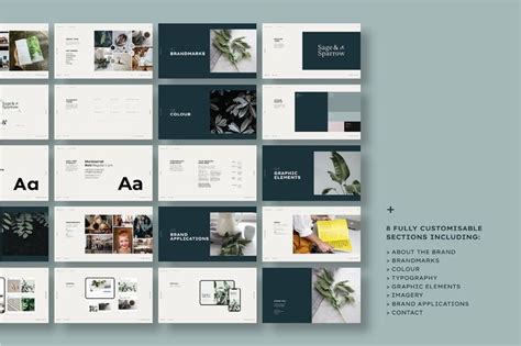 The Layout Is Made Up Of Many Different Photos And Text Including Green Foliages