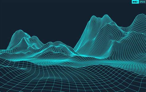 Wireframe Map Vector Art Icons And Graphics For Free Download