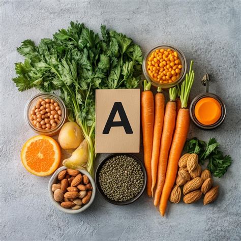 A Visual Representation Of Vitaminrich Foods And Their Health Benefits