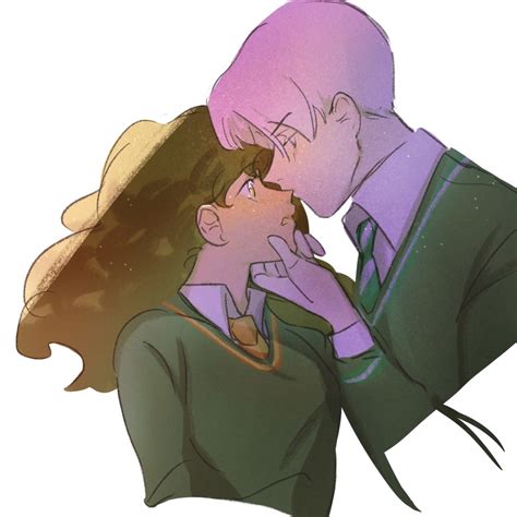Hermione Granger And Draco Malfoy Kissing Scene