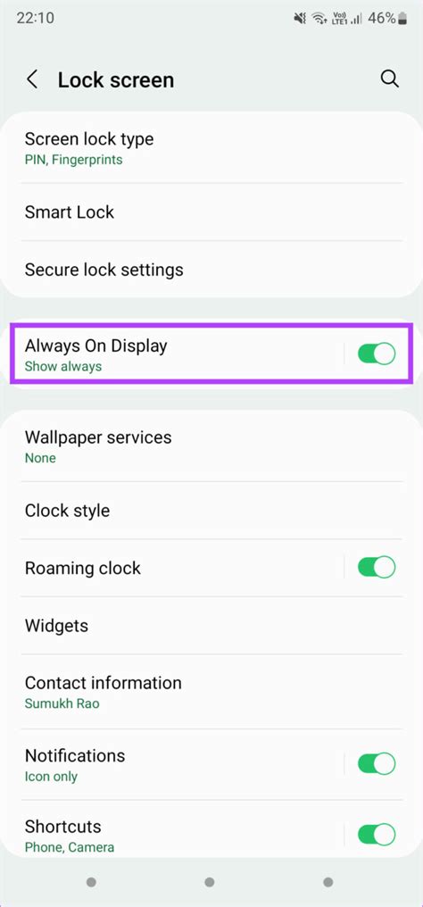 6 Ways To Fix Always On Display Not Working On Android Guiding Tech
