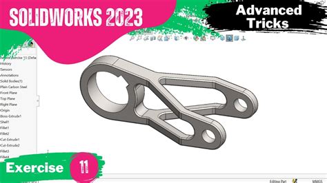 SolidWorks Exercise Advanced SolidWorks Tutorial Tutorial YouTube