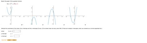 solved sketch the graph of the quadratic function f x x2
