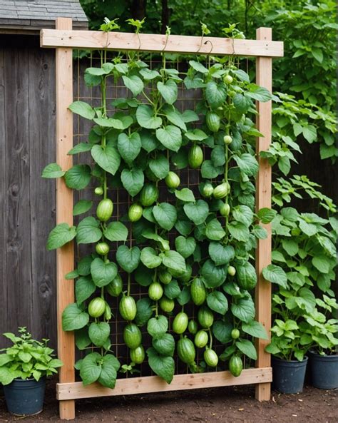 11 Space Saving Cucumber Trellis Ideas Toolz Geek In 2025 Home