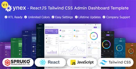 Ynex React Js Admin Dashboard Tailwind Template By Sprukotechnologies