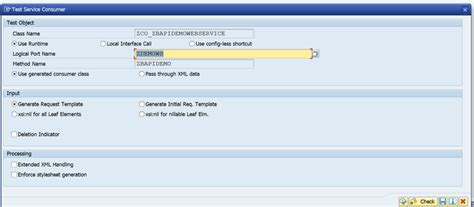 Sap Interfacing Consuming Web Services