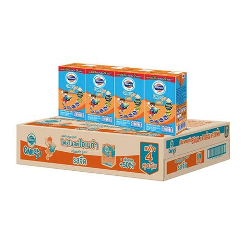 โฟร์โมสต์ โอเมก้า 3 นมuht รสจืด 110 มล ยกลัง 48กล่อง Allonline