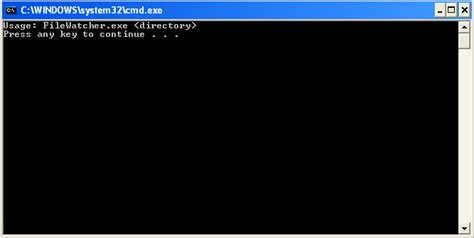 Working With Filesystemwatcher And Ioexception Class Using Vbnet
