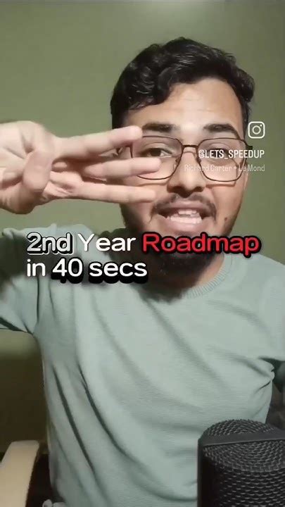 2nd year cse roadmap in 40secs programming engineering cse ytshorts youtube