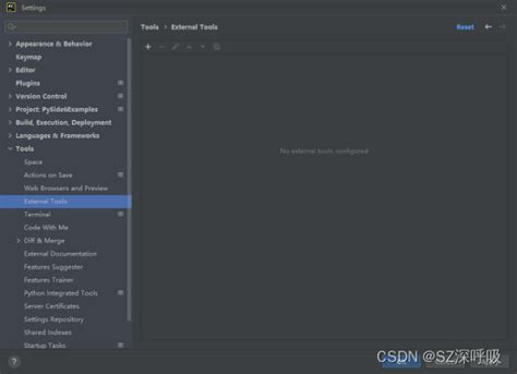 PyCharm下安装配置PySide 开发环境Qt DesignerPyUIC和PyRCC pycharm pyside CSDN博客