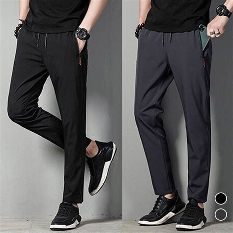 남성 여름 슬림핏 스판 바지 Lm 0051 온채널