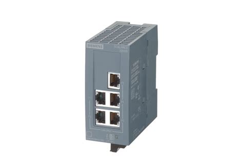 6gk5005 0ba00 1ab2 siemens siemens xb005 series din rail mount ethernet switch 5 rj45 ports