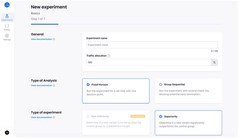 Creating An Experiment The Absmartly Docs Creating An Experiment The Absmartly Docs