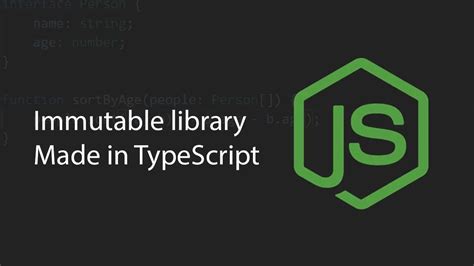 Immutable Library Made In Typescript