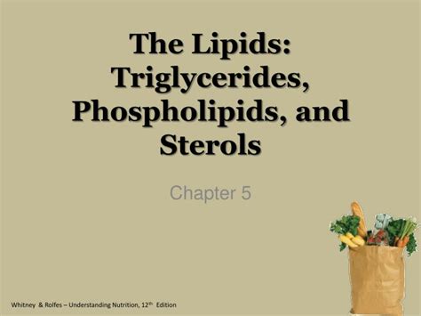 PPT The Lipids Triglycerides Phospholipids And Sterols PowerPoint Presentation ID