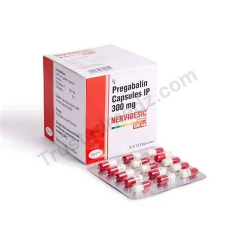 Nervigesic 300mg Pregabalin Trustedmedz