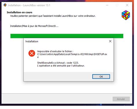 Big Box Update Error Message Troubleshooting LaunchBox Community Forums