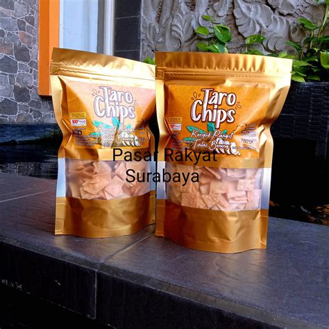 Snack Sehat Untuk Diet Rendah Kalori Dan Lemak Keripik Talas Beneng Kuning Asli Lazada Indonesia