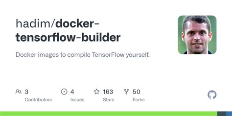 github hadim docker tensorflow builder docker images to compile tensorflow yourself