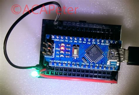 ACAPeter 的 ARDUINO 實驗 練習 筆記 本 Acapter Arduino 實驗 練習 筆記 如何讓 Arduino Nano ATmega 主控板上的 一