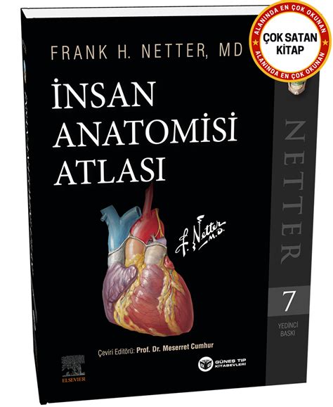 Güneş Tıp Kitabevlerinde Netter İnsan Anatomisi Atlası Detaylı Ve