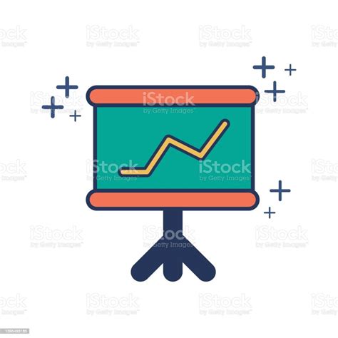성장 금융 아이콘 벡터 일러스트 레이 션 글리프 스타일 디자인 색상 및 더하기 기호 흰색 배경에 고립되어 있습니다 경제에 대한
