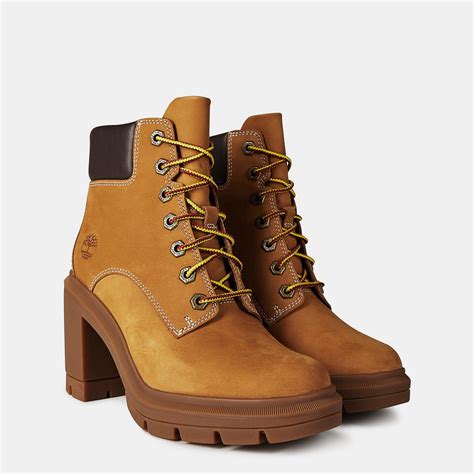 Timberland Womens Allington Lace Up Heeled Boots Frasers