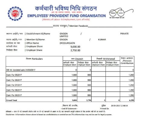 Uan Know Your Uan Uan Passbook And Uan Services