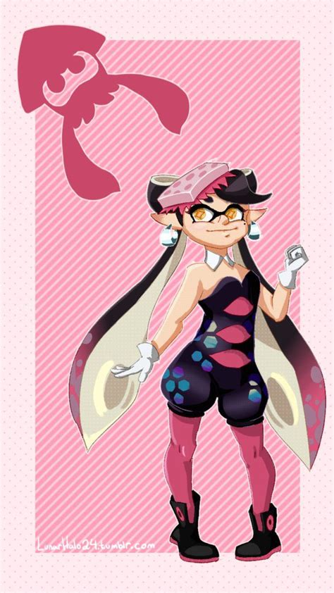 Squid Sisters Callie By Lunarhalo24 On Deviantart Splatoon Callie
