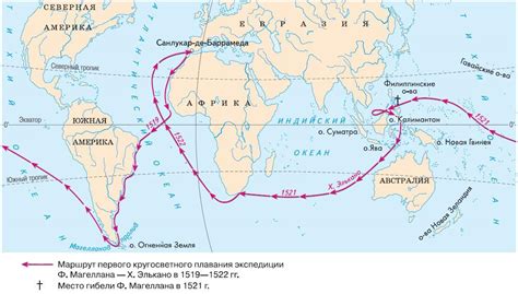 Покажите на контурной карте маршруты следующих путешественников