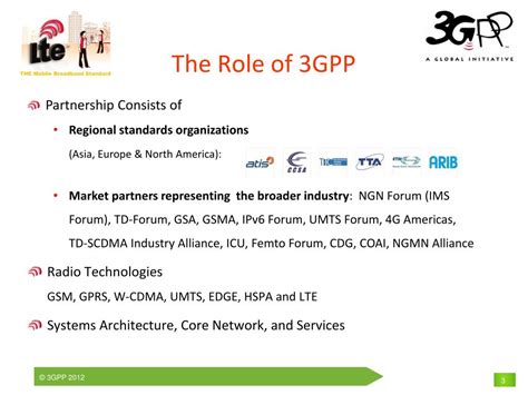 PPT GPP LTE Standards Update PowerPoint Presentation Free Download