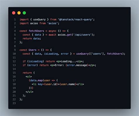 Reactquery Reactjs Webdevelopment Javascript Frontend Performance