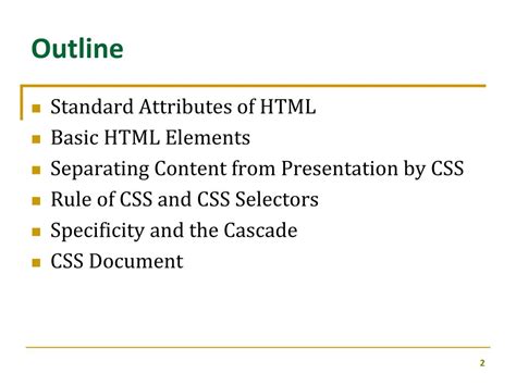 Ppt Separating Content From Presentation By Css Powerpoint