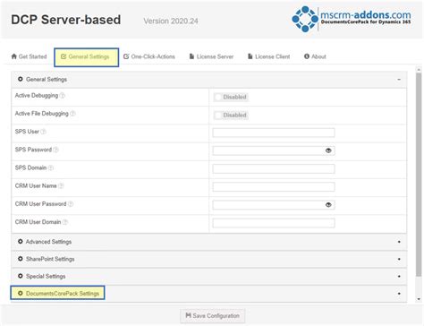 Template Preview Dynamics 365