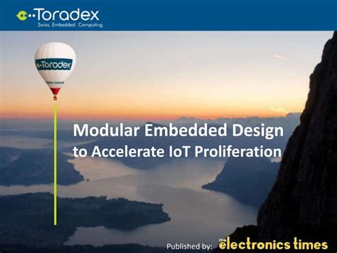 Modular Embedded Design To Accelerate Iot Proliferation Ppt