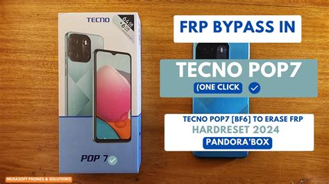 FRP BYPASS REMOVE IN TECNO POP TECNO BF WIPE HARDRESET PIN PATTERN ASSWORD UNLOCK