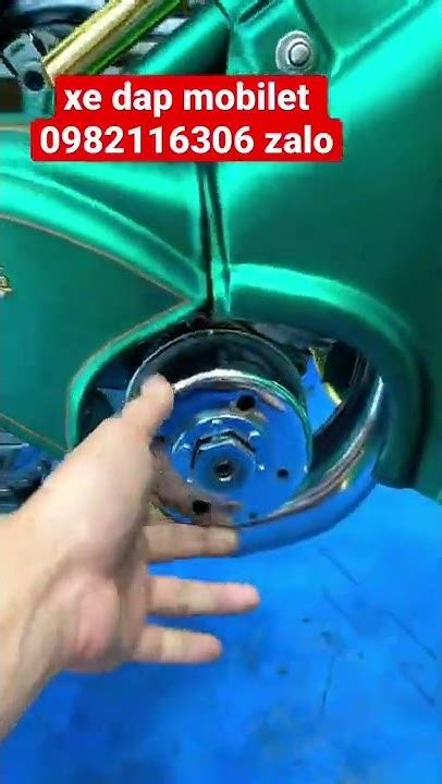 Xe đạp Mobilet 2 Thì Phụ Tùng Rin Xe Cub 78 81 86 Custom Dd Cd Chaly Youtube