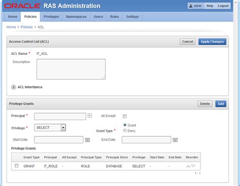 Real Application Security Hr Demo