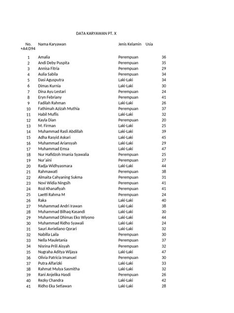 Latihan Simple Random Sampling Dan Stratified Random Sampling Pdf