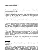 Exploring Networking And GUI Programming In Java CS1103 Course Hero