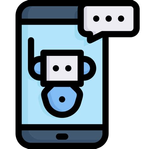 Chatbot Generic Outline Color Icon