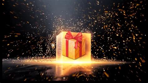 Футаж заставка 🎁 С Днём Рождения🎁 Youtube