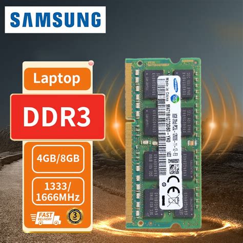 【local】4gb 8gb Samsung Ddr3 Ram Ddr3l Notebook Memory Ram Sodimm 1600mhz 204pin 1 35v 1 5v
