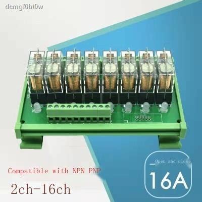 Relay Module Way V V Intermediate Module Control Board Signal Plc Output Amplifier