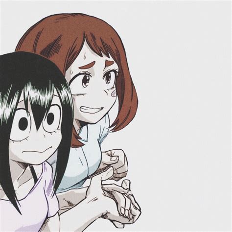 Boku No Hero Academia Tsuyu Asui Uraraka Ochako Personajes De Anime Dibujos De Anime