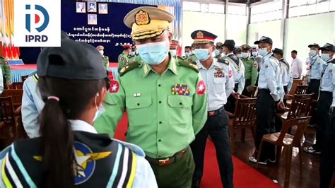 တောင်ငူလေတပ်စခန်းဌာနချုပ်၌အခြေခံလေကြောင်းလူငယ်သင်တန်းအမှတ်စဉ် ၁ ၂၀၂၃ သင်တန်းဖွင့်ပွဲအခမ်းအနားက