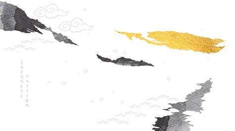 Japanese Background With Traditional Decoration Pattern Vector Geometric Banner Design With