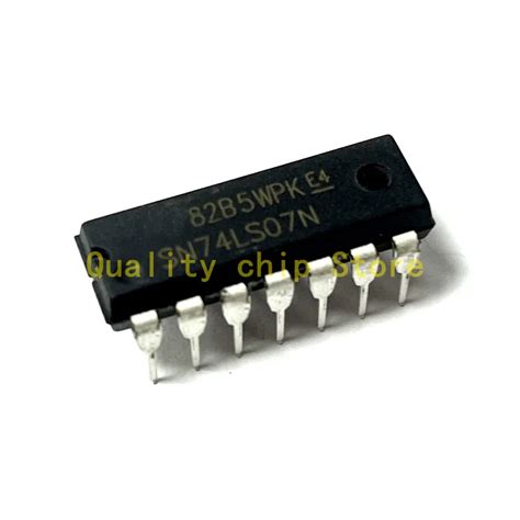 10pcs 74ls06n Sn74ls06n 74ls07n Sn74ls07n 74ls125n Sn74ls125n 74ls14n